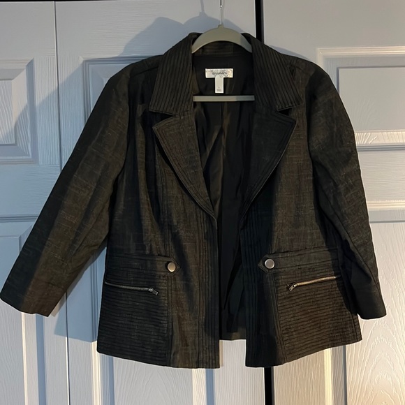 Dress Barn | Jackets & Coats | Fun Blazer Dress Barn Large | Poshmark